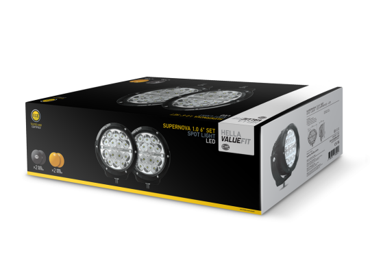 HELLA SUPERNOVA 6″ LED SPOTLIGHT KIT – LED And Beyond